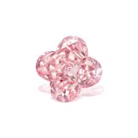 China Sakura Pink Four Clovers Shape Lab Diamond 0.5ct+ VVS-VS Clarity IGI Certified CVD Synthetic for sale