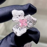 China 18K Gold Cushion Lab Grown Pink Diamond Ring 2.48ct VS1 NGTC Certified Luxury Party Ring for sale