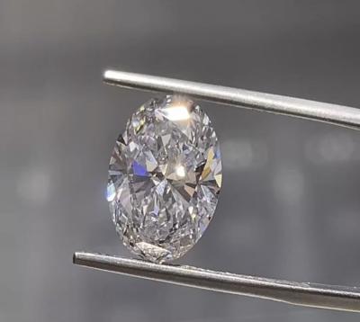 China Oval Shape 3EX Triple Excellent Cut Lab Grown Diamond IGI Certified DEF Color VVS-VS Clarity for sale