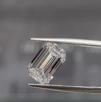 China Emerald Cut 3EX Excellent Lab Grown Diamond - DEF Color VVS-VS Clarity IGI Certified for Jewelry for sale
