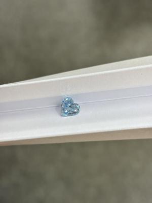 China 1.45 Carat Blue VS1 Heart Shape Lab Grown Diamond IGI Certified Excellent Cut for sale
