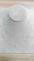 China 1ct Round Shape Diamond Pendants DEF VVS Lab Grown Diamonds PT950 for sale