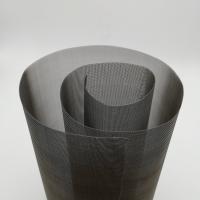China Black Pure Tungsten Wire Mesh 2-200 Mesh 15-25m Wire Length Stable Nature for sale