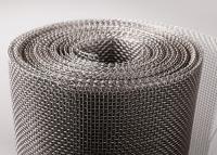 China Alloy Woven Wire Cloth Mesh , Monel Wire Mesh Low Elongation Carious Hole Shapes for sale
