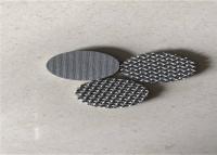China SM-01 Sintered Stainless Steel Filter Disc , Sintered Metal Fiber 3 And 5 Layers for sale