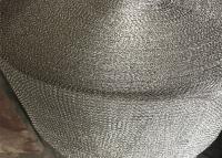 China Alloy Metal Knitted Wire Mesh Rust Resistance With Filtering Performance for sale