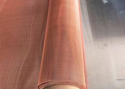 China 250 Mesh Copper Mesh Cloth Twill Woven Weave Style Copper Wire Netting for sale