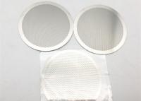 China SUS304 Stainless Steel Etching Wire Mesh Fine Mesh Filter Screen 40-120mm Diameter for sale