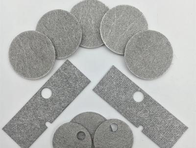 China Pure Nickel Metal Sintered Mesh Screen 0.7MM Thickness Customized Shape for sale