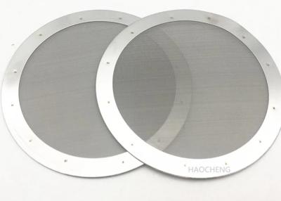 China Round Wire Mesh Filter Screen 304 316 Stainless Steel Etching For Disc Coffee Filters for sale