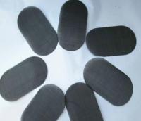 China Plain Weave Wire Mesh Discs , Stainless Steel Wire Cloth Discs Plastic Extruder for sale