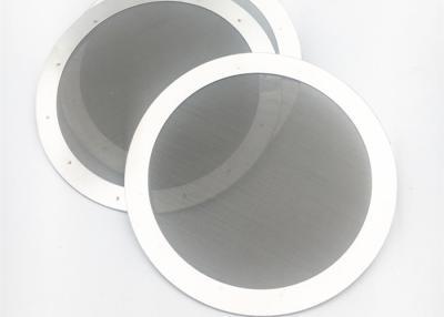 China 60 Micron Wire Mesh Filter Screen Round 5mm To 600mm Diameter Etching Type for sale