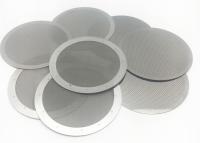China 62MM Coffee Filter Disk , Stainless Steel Wire Cloth For Espresso Maker for sale