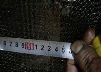 China 430mm Width Knitted Wire Mesh Structured Packing Monel 400 For Demister Pad for sale