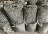 China 430mm Width Knitted Wire Mesh Structured Packing Monel 400 For Demister Pad for sale