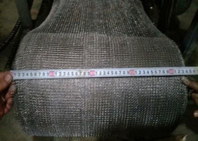 China 430mm Width Knitted Wire Mesh Structured Packing Monel 400 For Demister Pad for sale