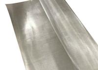 China Pure Silver Mesh Screen 20mm-1500mm Width Twill Weave Pattern For Electronic Industry for sale