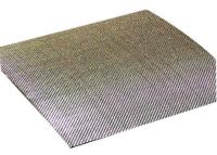 China Pure Silver Mesh Screen 20mm-1500mm Width Twill Weave Pattern For Electronic Industry for sale