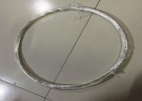 China Pure Silver Mesh Screen 20mm-1500mm Width Twill Weave Pattern For Electronic Industry for sale