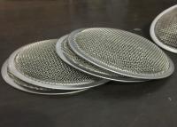 China Aluminum Edge Rimmed Wire Mesh Filter Element Long Using Life Anti High Temperture for sale