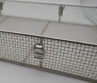 China Heat Resistance Metal Mesh Cloth , Wire Mesh Baskets Non - Poisonous 200 Mesh for sale
