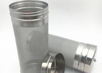 China Cylindrical Wire Mesh Filter Element Dry Hop Strainer For Corny Kegs Filter for sale