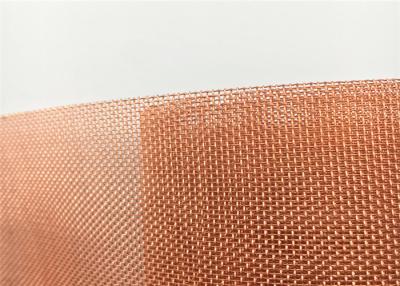 China Phosphor Bronze Copper Wire Mesh Screen 1x30m Roll For Building Walls for sale