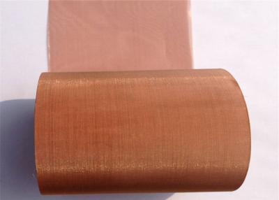 China Phosphor Bronze Copper Wire Mesh Screen Wear Resistance 2m 4m 5m Width for sale
