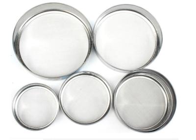 China 304 Stainless Steel Mesh Filter Material , Stainless Steel Test Sieves Smooth Face for sale