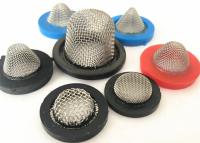 China 1/2 inch stainless steel rubber mesh washer hose filter strainer for sale