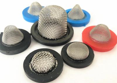 China 1/2 inch stainless steel rubber mesh washer hose filter strainer for sale