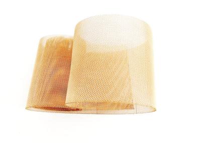 China Sound Insulation Copper Wire Mesh Screen 60 Mesh 0.12mm Plain Weaving for sale