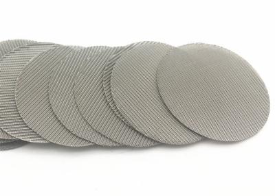 China Monel 400 Sintered Stainless Steel Filter , Sintered Mesh Filter 5 / 6 Layer for sale