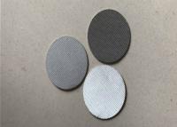 China Multilayer Sintered Mesh Screen Stainless Steel Fluidized Beds Metal Filters for sale