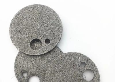 China 15cm FeCrAl Sintered Mesh Screen Sintered Felt Filter Disc For Plastics Industry for sale