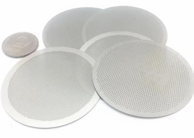 China Etching Micro Holes Precision Aeropress Coffee Filters With Laser Printed Logo for sale
