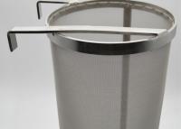 China 300 400 Micron Stainless Steel Hop Spider Hop Filter Basket Tube Shape for sale