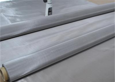 China Plain Weave Stainless Steel Filter Screen Flat And Bright Surface 10m/ 20m / 30m Length for sale