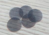China 0.75 Inch Round Smoking Pipe Tobacco Filter Screen Woven Wire Mesh for sale