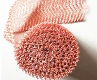 China High Performance Pure Copper Knitted Weave Wire Mesh For Distillation for sale