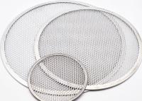 China Aluminum Kitchen Metal Filter Screen 6 10 12 14 Inch Stainless Steel 304 Pizza Screen for sale