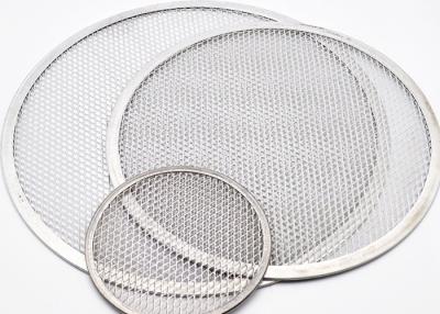 China Aluminum Kitchen Metal Filter Screen 6 10 12 14 Inch Stainless Steel 304 Pizza Screen for sale