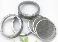 China 0.45mm Fine Sprouting Lids Stainless Steel Mesh For Mason Jar Seed Sprouting for sale