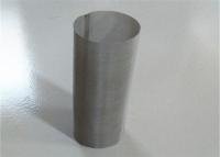 China Silver Stainless Steel Woven Wire Mesh Screen Water Filter Tube Crimped Wire Mesh for sale