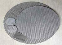China Fine 14 20 Micron Stainless Steel Wire Cloth Discs Round /Square Shape for sale