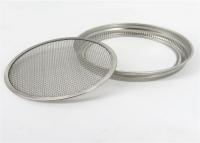 China Sliver Stainless Steel Sprouting Lids Seed Sprouting Screen For Wide Mouth Mason Jars for sale