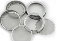 China 16oz 30oz Glass Wide Mouth Mason Jars Stainless Steel Sprouting Mesh Lid for sale