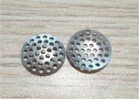 China 12 15mm Etched Concave Smoking Pipe Filter Screen Heat Resistant Woven Technique for sale