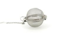 China Silver Wire Mesh Filter Screen Stainless Steel Tea Filter Mesh Tea Ball Infuser Strainer For Tea Pot for sale