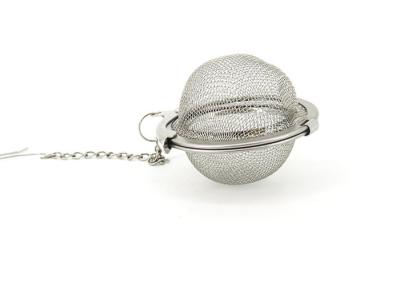 China Silver Wire Mesh Filter Screen Stainless Steel Tea Filter Mesh Tea Ball Infuser Strainer For Tea Pot for sale